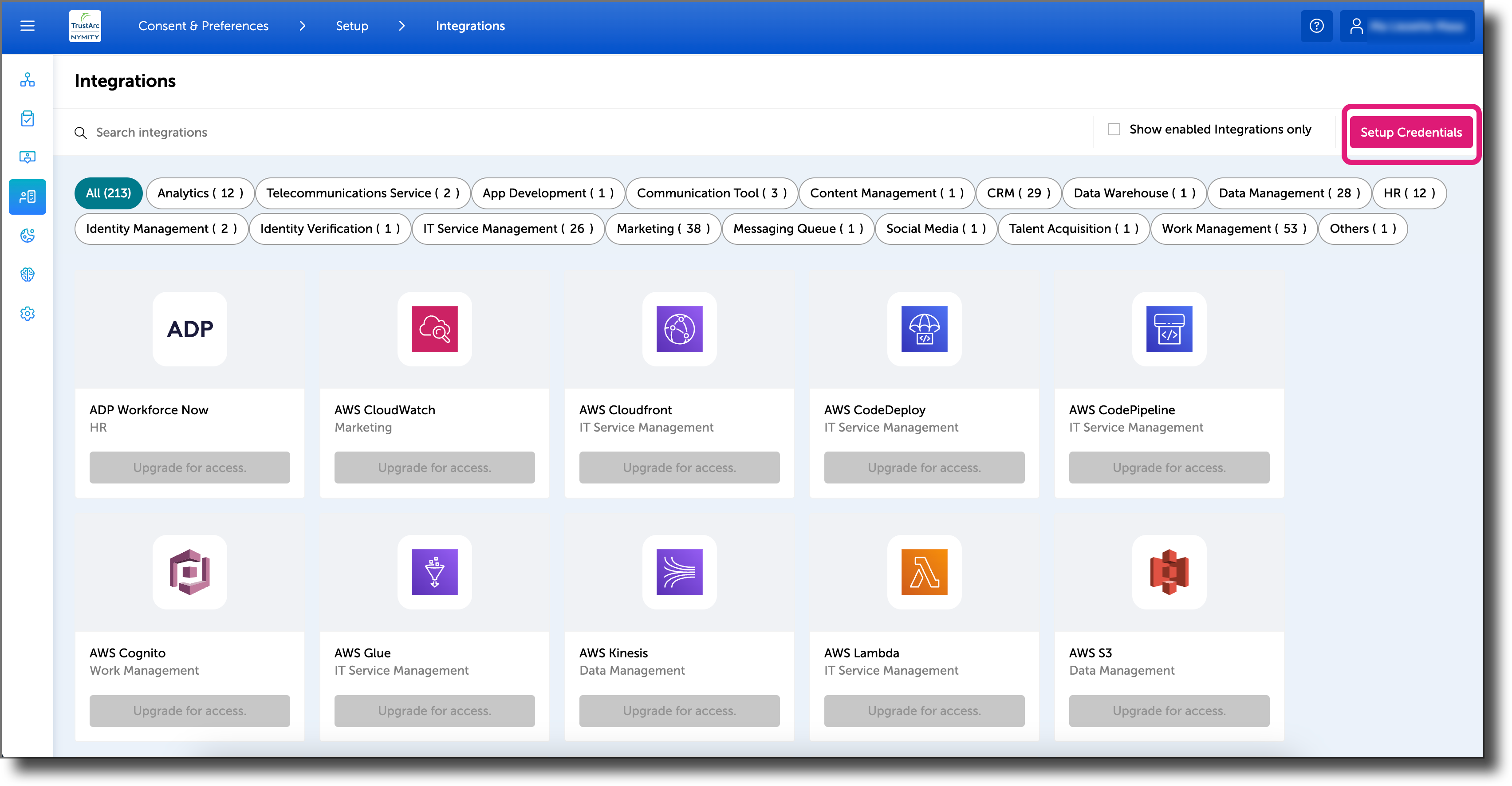 Client Credentials Set Up – TrustArc