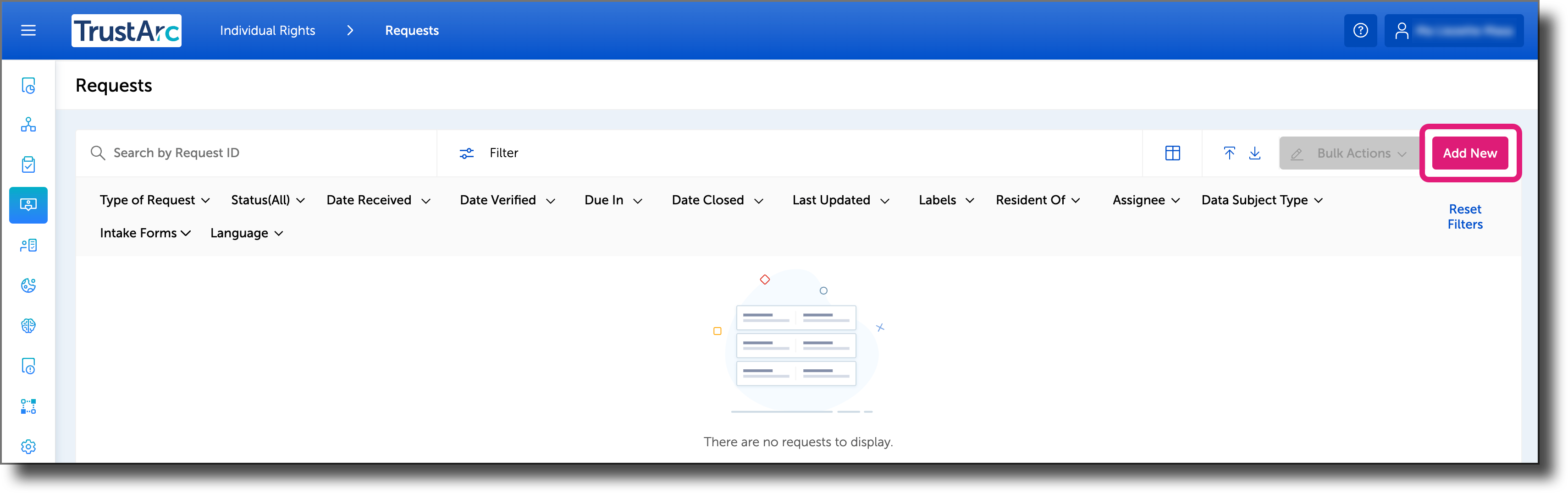 Creating Requests on Behalf of a Data Subject – TrustArc