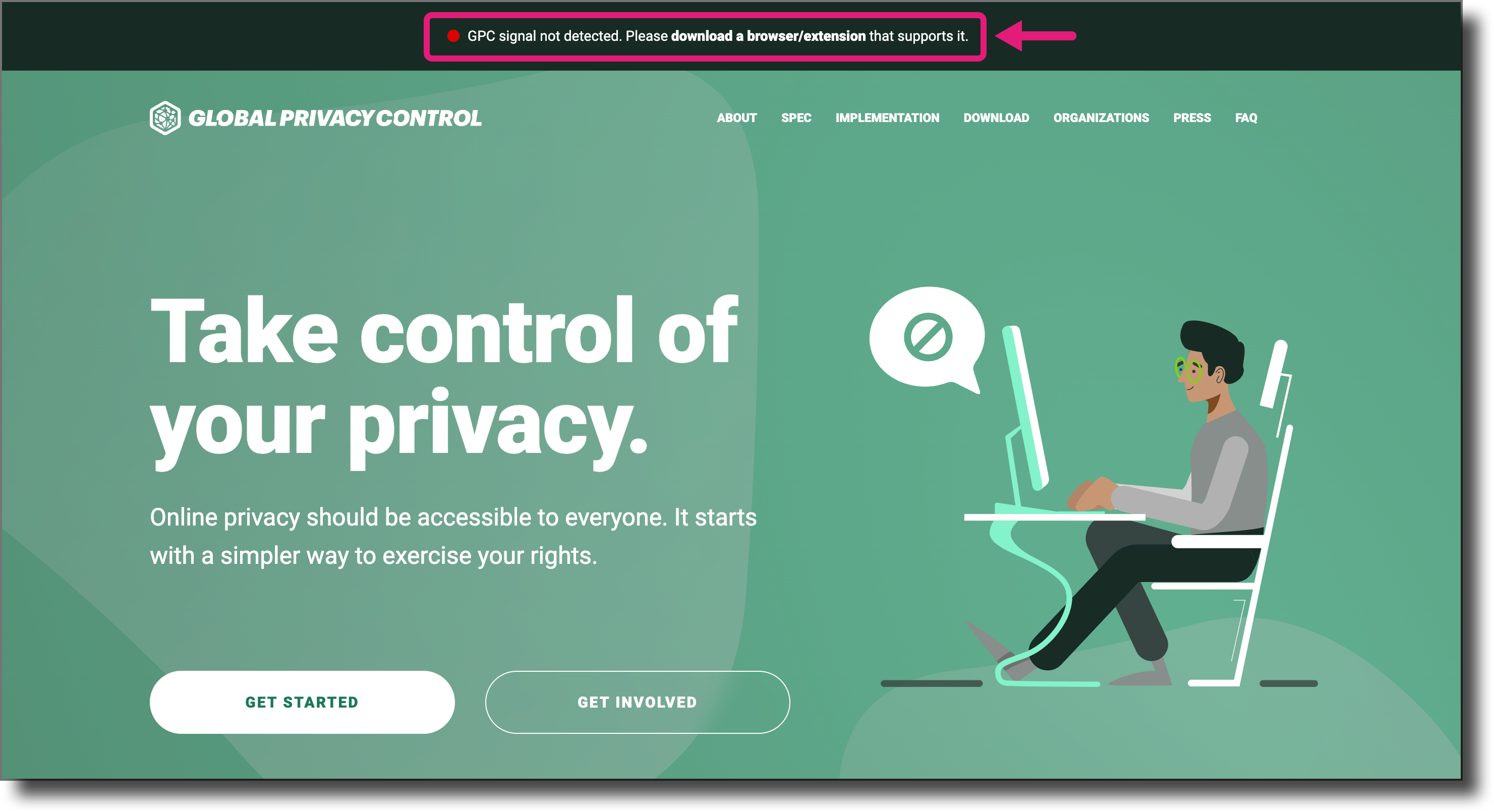 Enabling GPC – TrustArc Help Center
