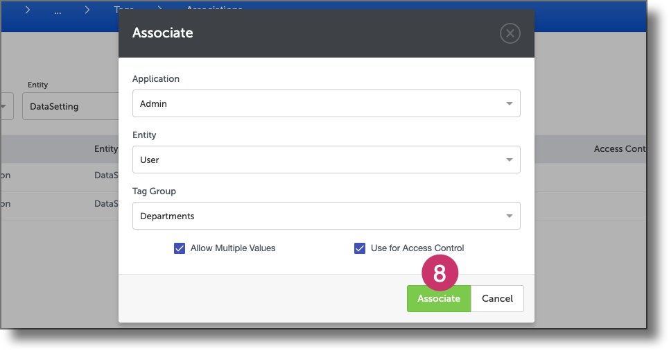 Configuring Tag-based Access – TrustArc Help Center