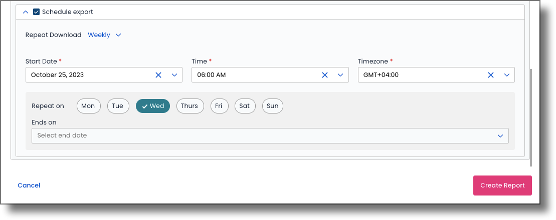 Exporting Multiple Business Process Or Data Inventory Records In A Customized Csv File Format