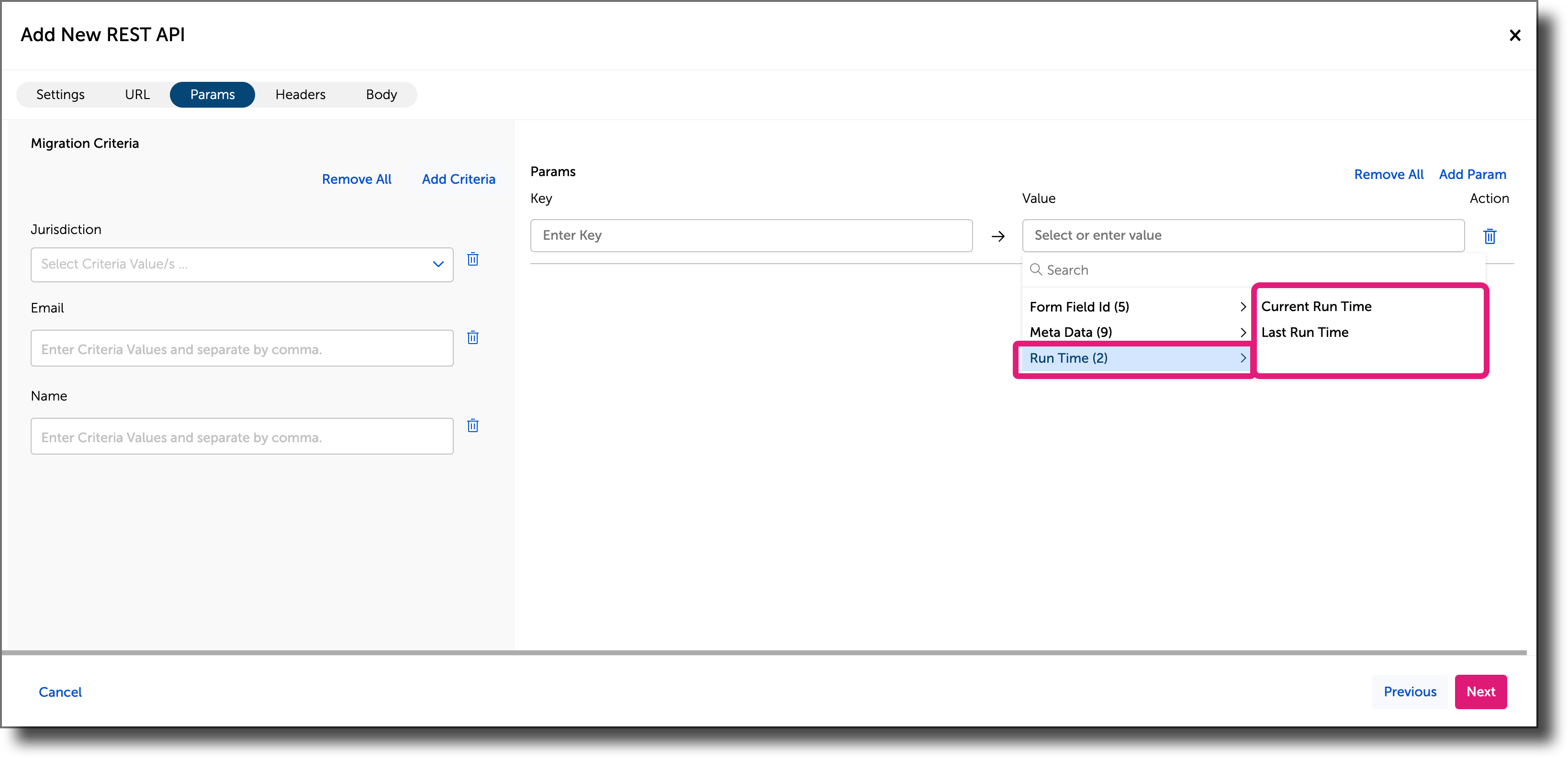 Mapping a Single API – TrustArc Help Center
