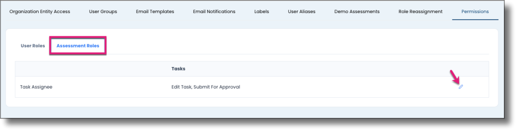 Configuring Assessment Task Permissions – TrustArc Help Center