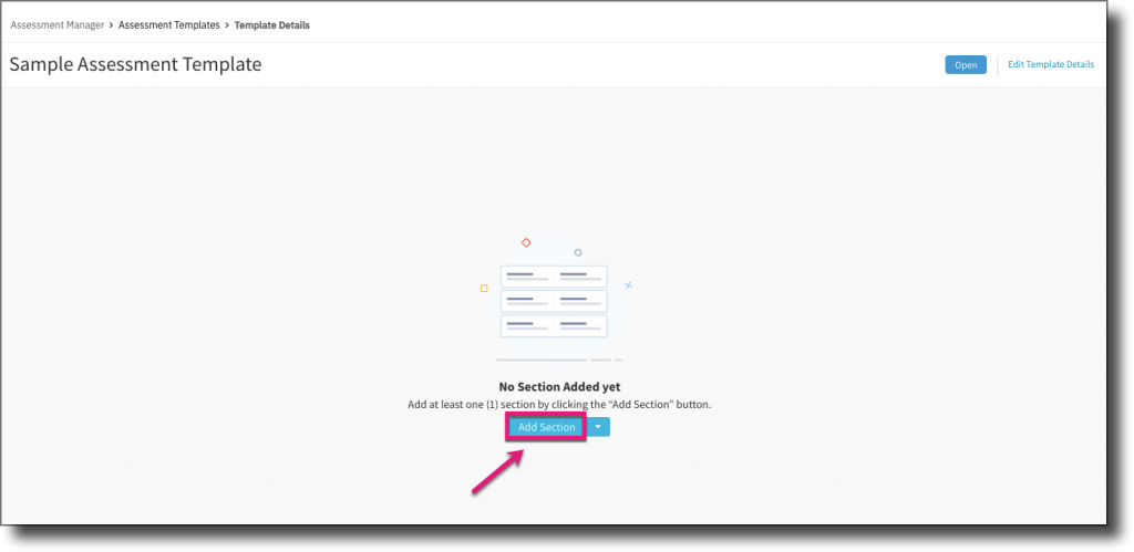 Adding Sections – TrustArc Help Center