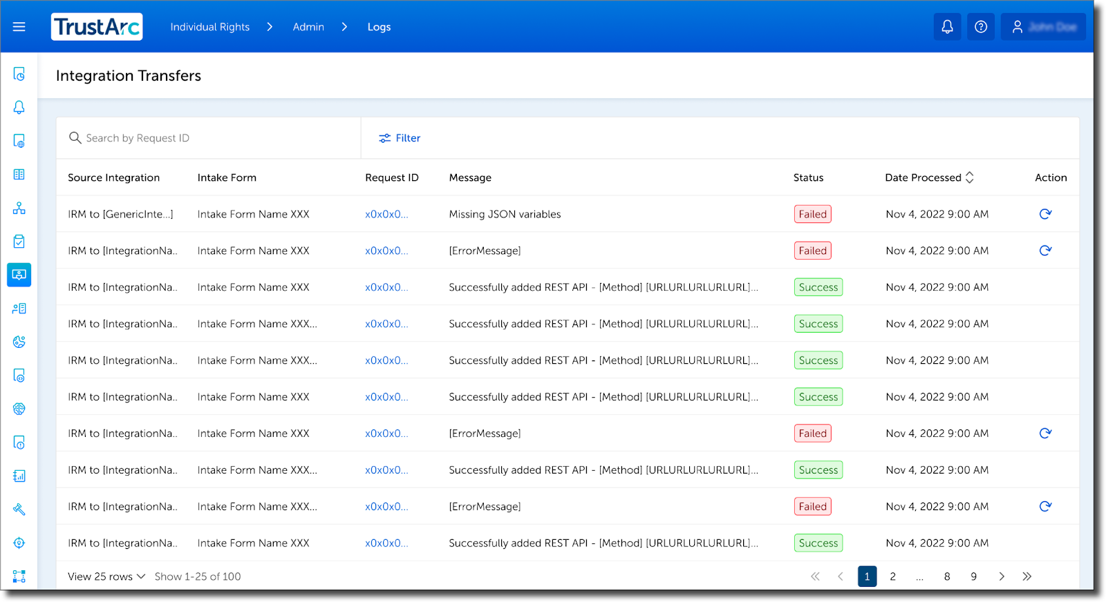 Mapping Linked Apis Trustarc Help Center
