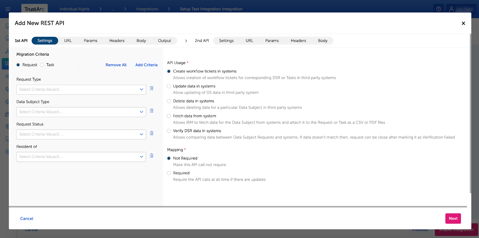 Mapping Linked APIs – TrustArc
