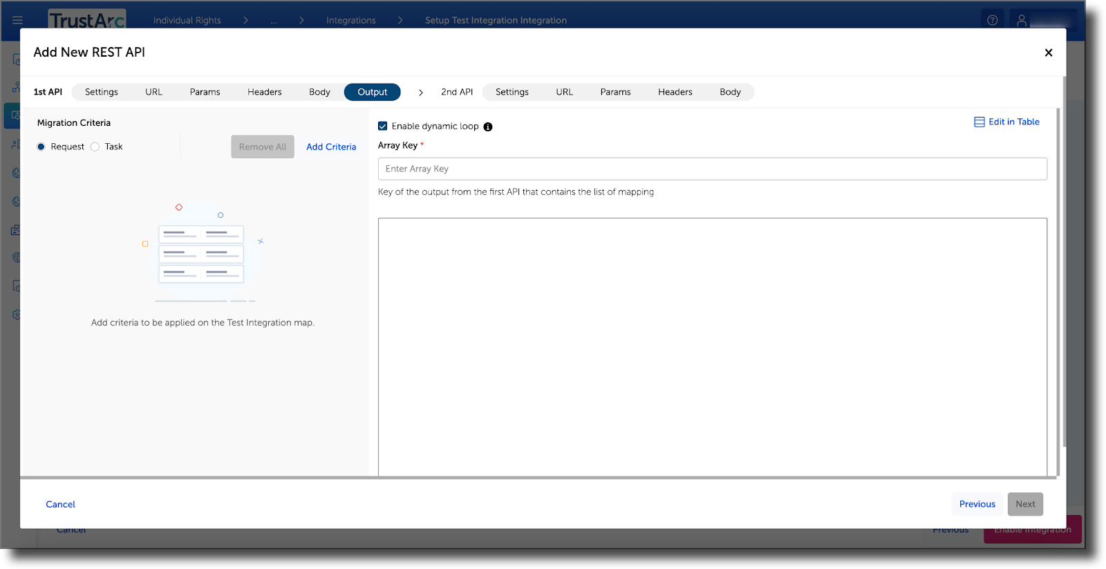 Mapping Linked Apis Trustarc Help Center