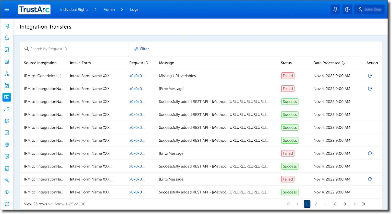 Mapping Linked APIs – TrustArc Help Center