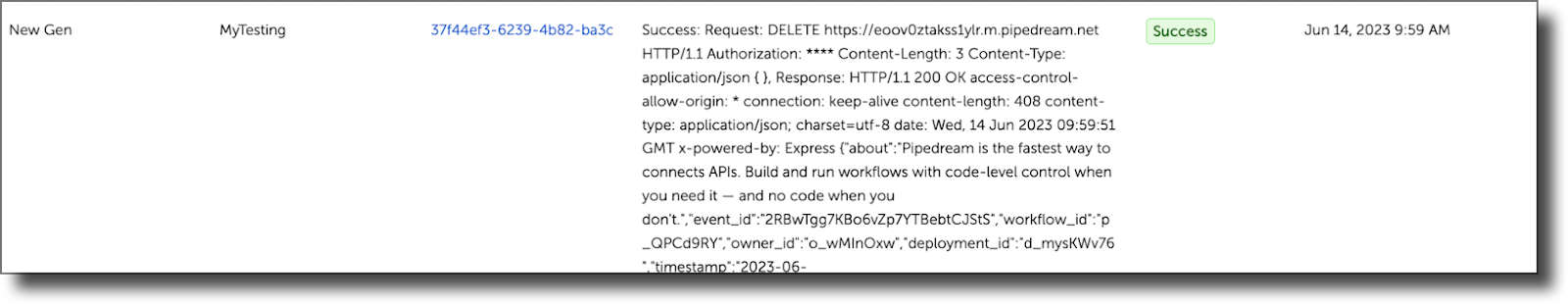 DELETE Method – TrustArc Help Center