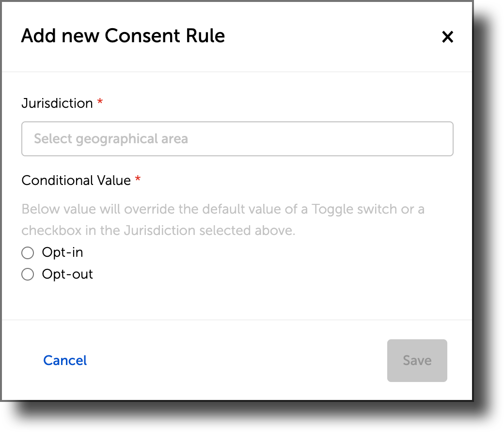 Set Up Consent Rule – TrustArc Help Center