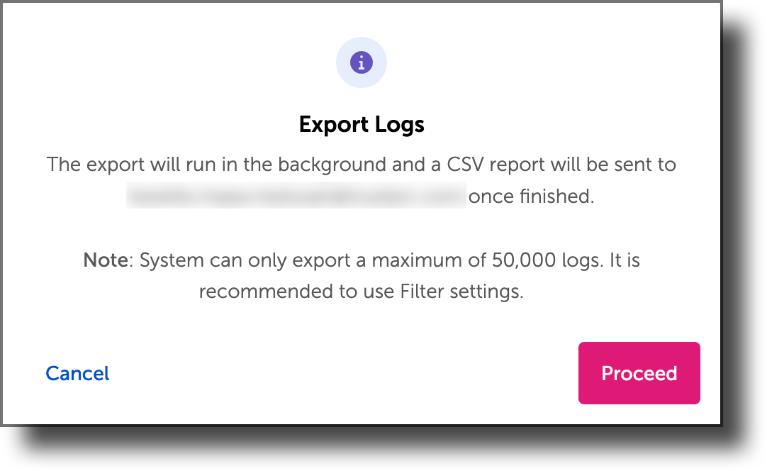 Exporting Failed Integration Logs – TrustArc Help Center