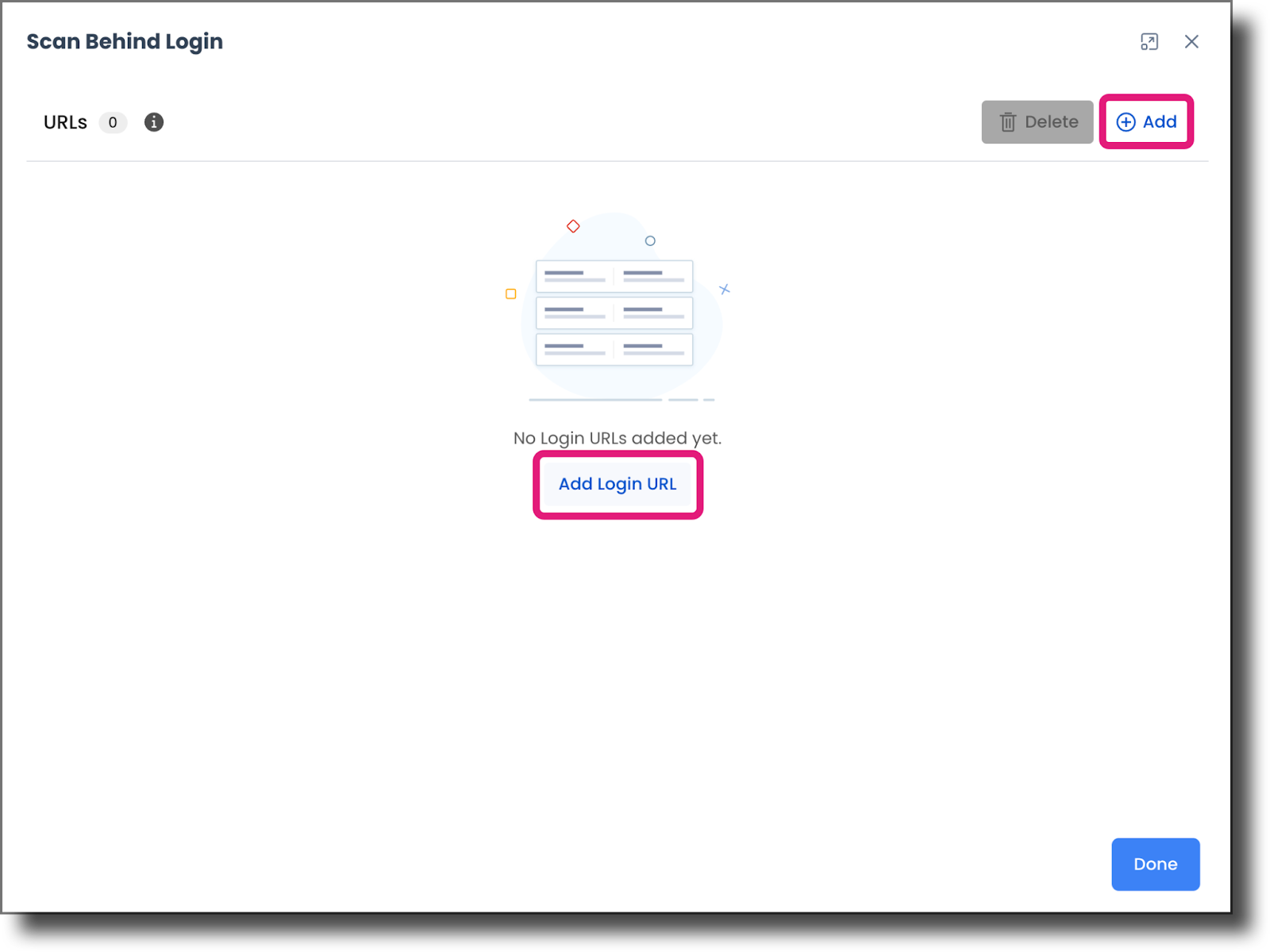 Scanning Configurations – TrustArc Help Center