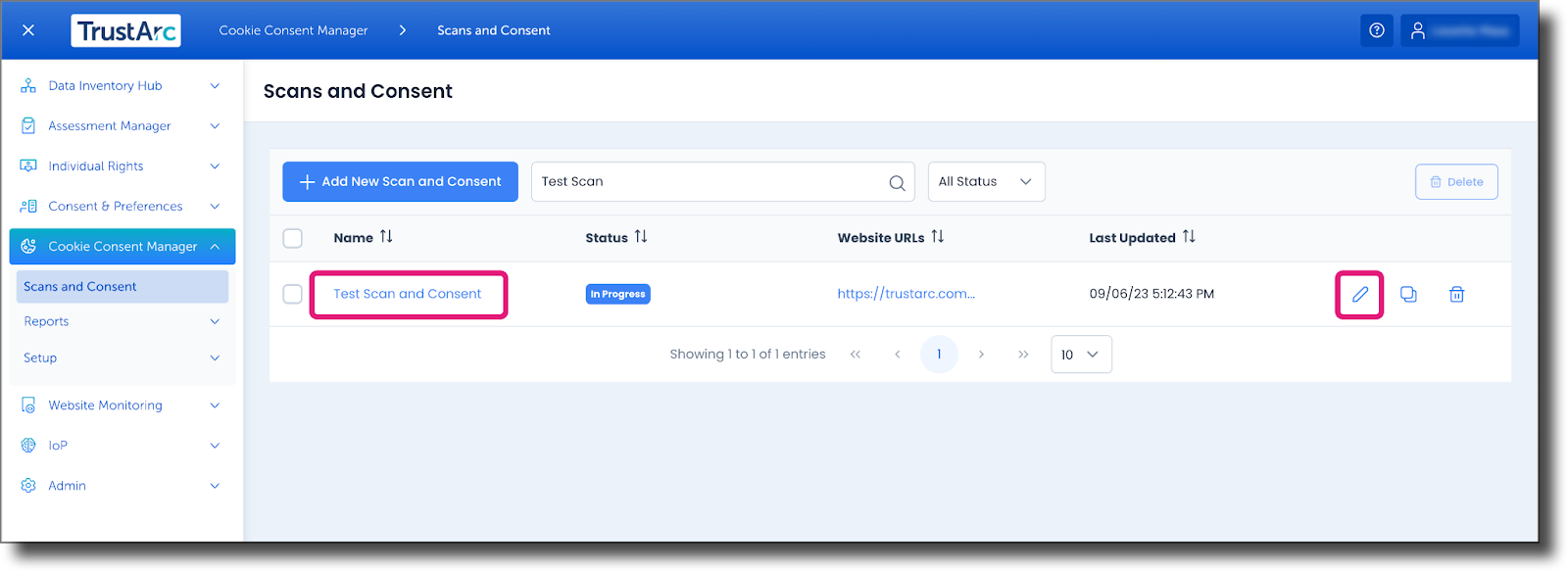 Recognizing GPC in CCM – TrustArc Help Center