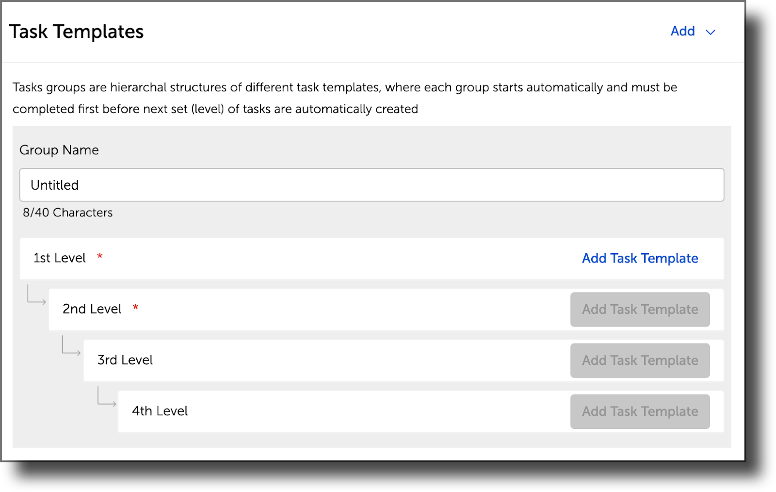 Create Grouped Task Templates – TrustArc Help Center