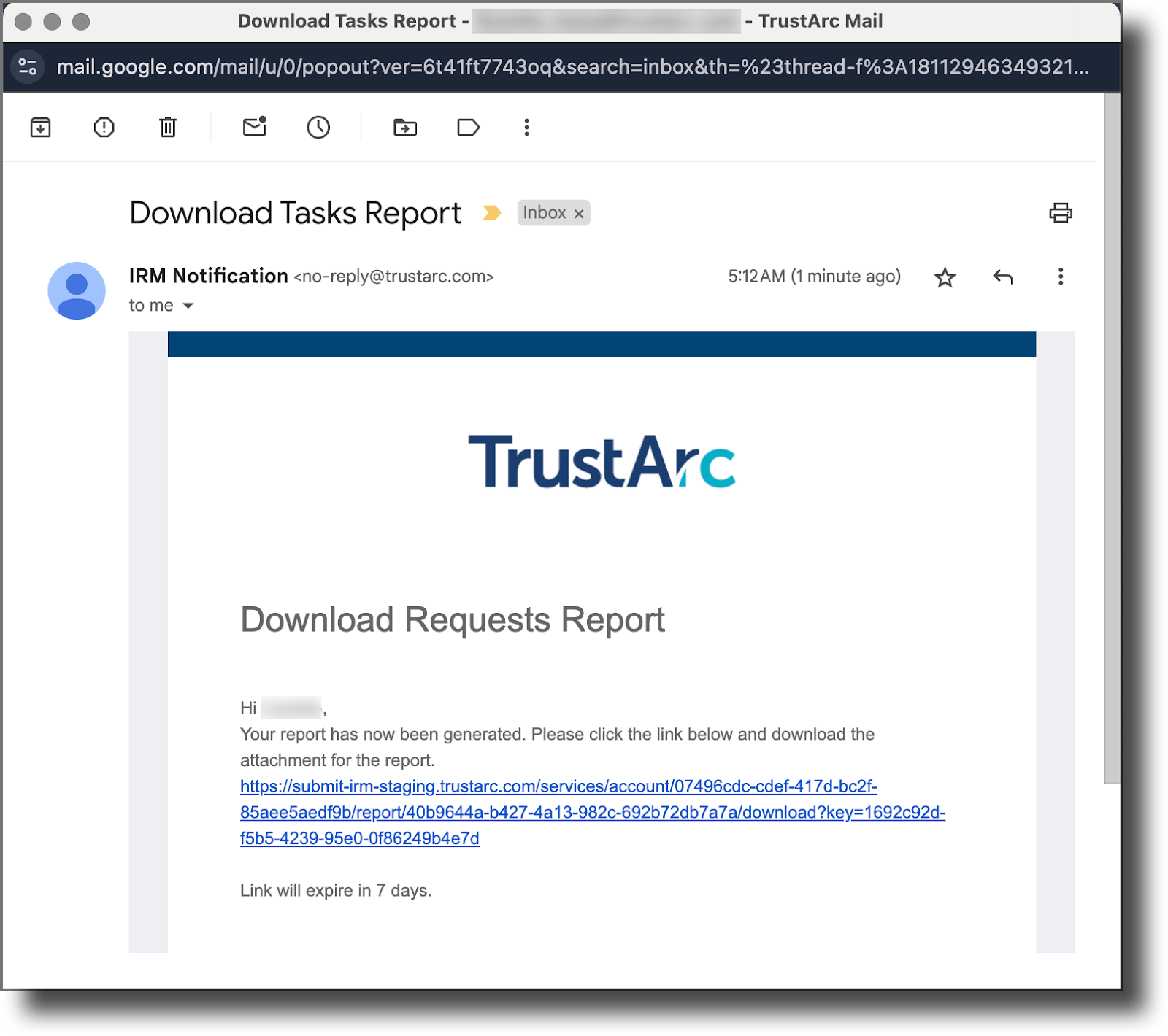 Downloading Task Data – TrustArc Help Center