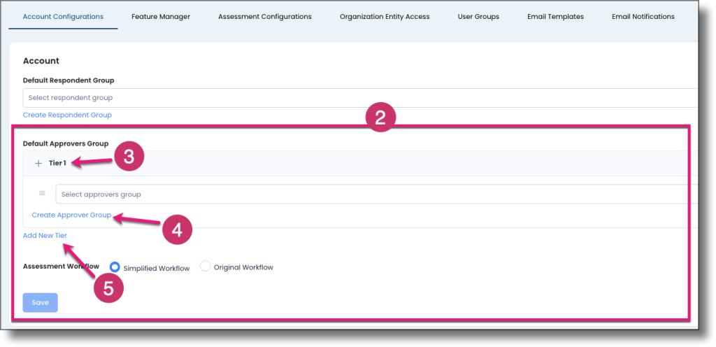Creating Default Approvers Group – TrustArc Help Center