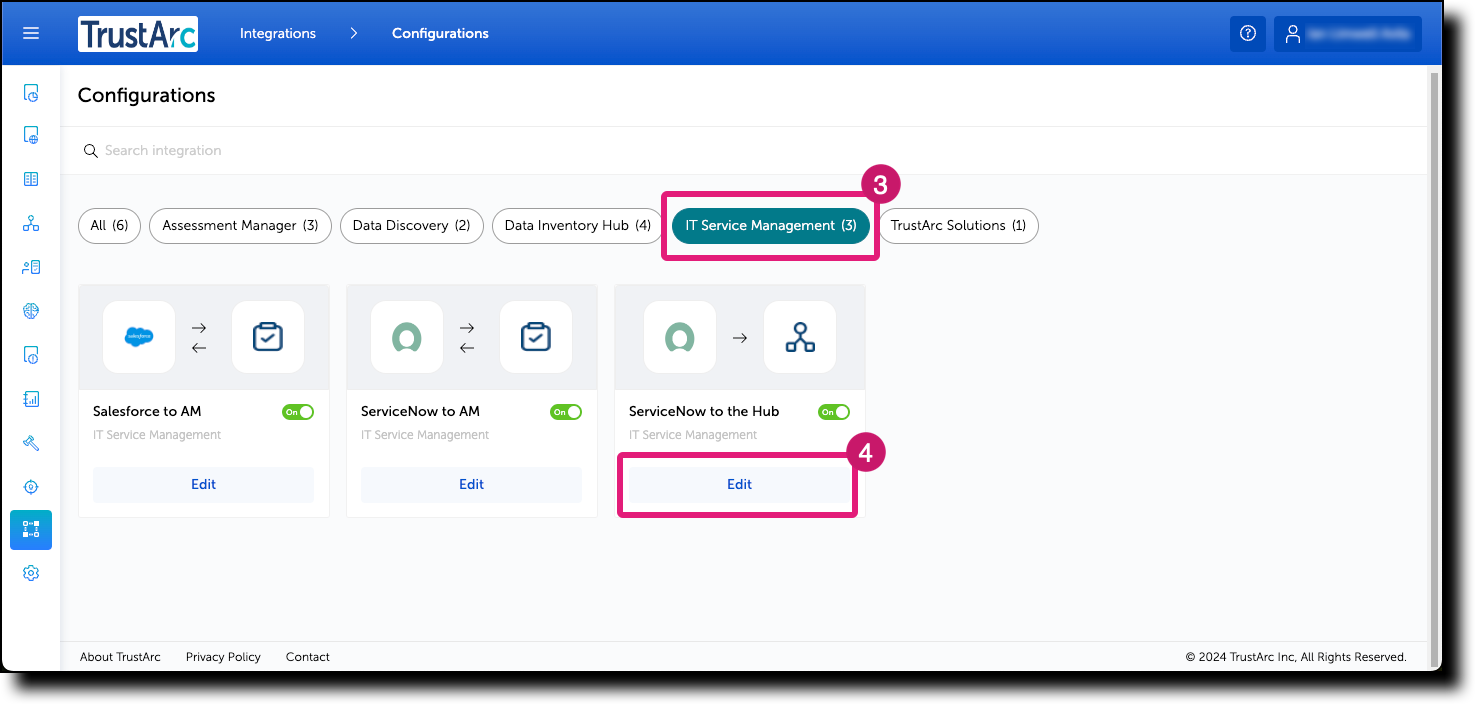 Configuring the Integration in TrustArc – TrustArc Help Center