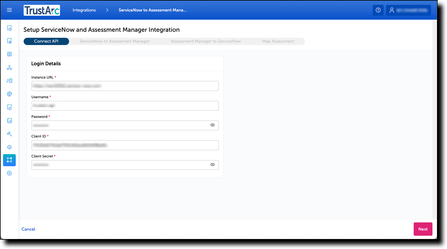 Setting Up Integration on TrustArc – TrustArc Help Center