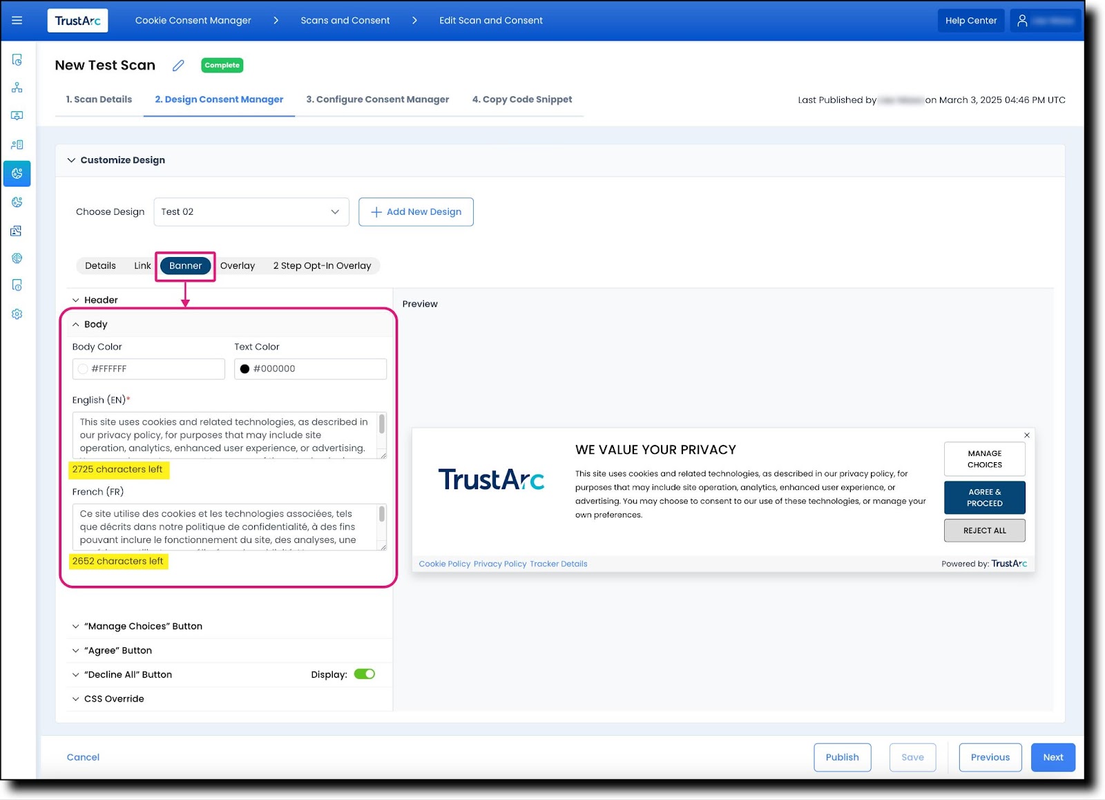 Privacy Studio Release - March 26, 2025 – TrustArc Help Center