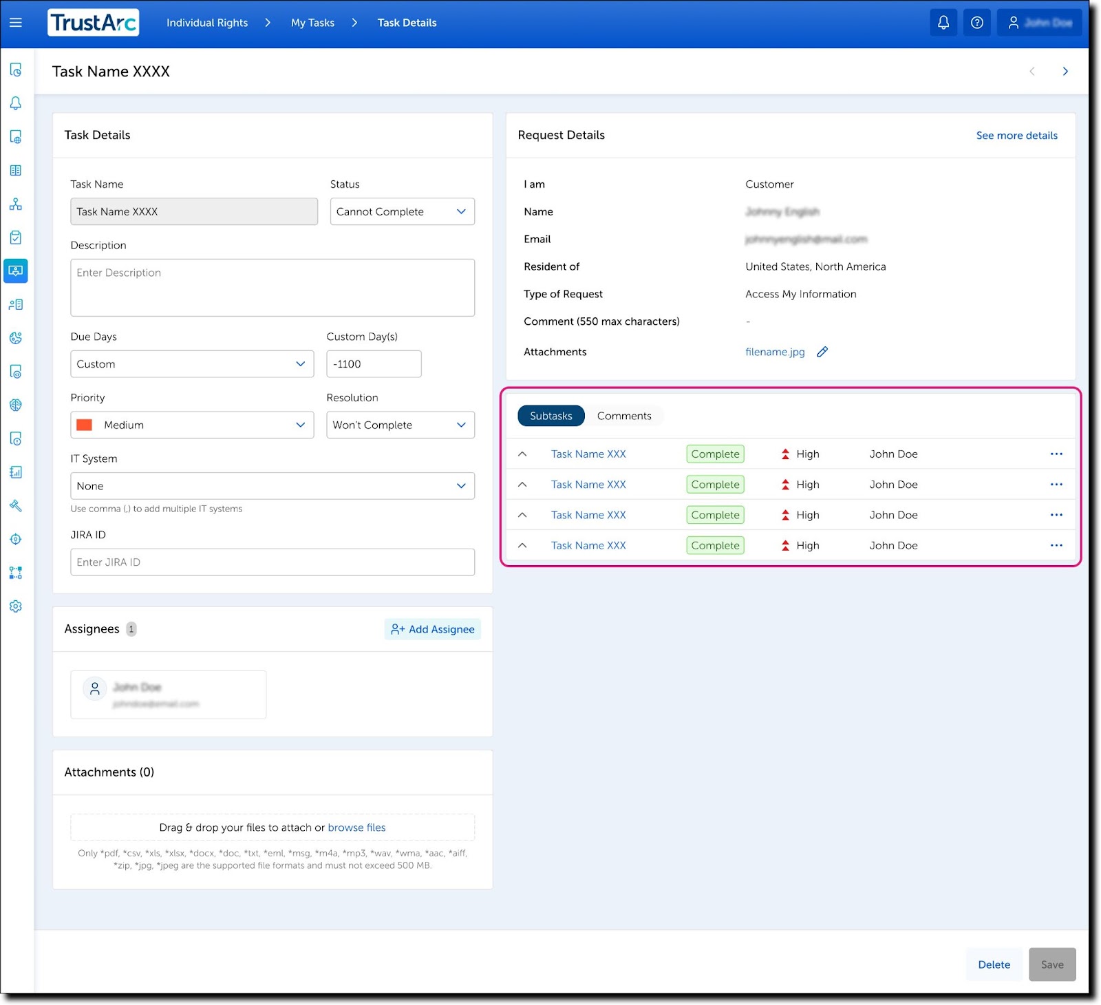Privacy Studio Release - April 23, 2025 – TrustArc Help Center
