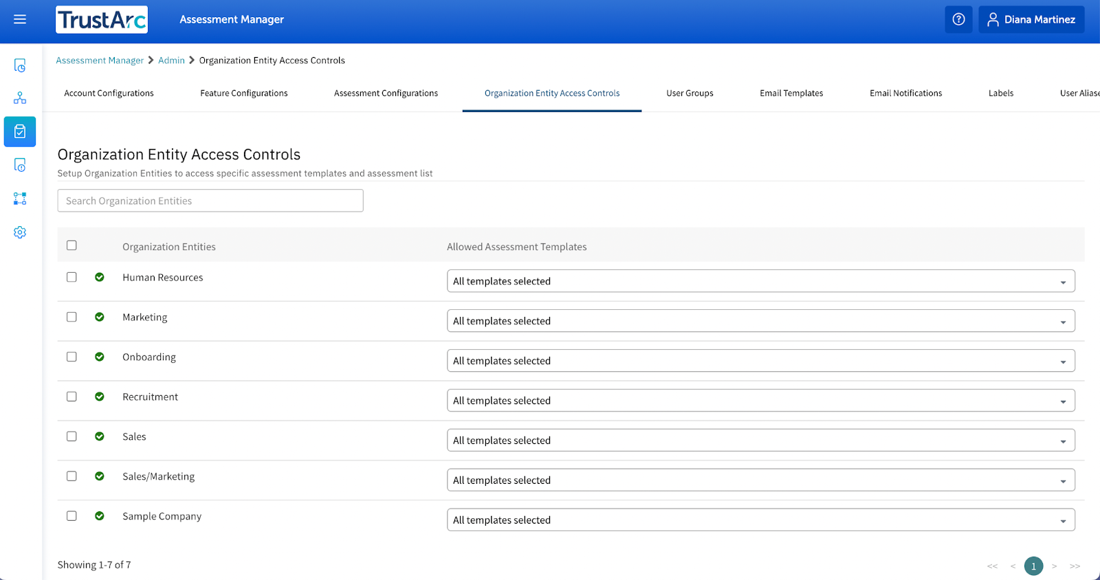 Assessment Manager Release - April 11, 2023 – TrustArc Help Center