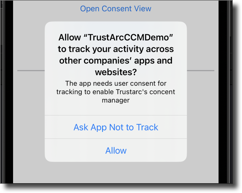 Sample Implementation / Usage – TrustArc Help Center