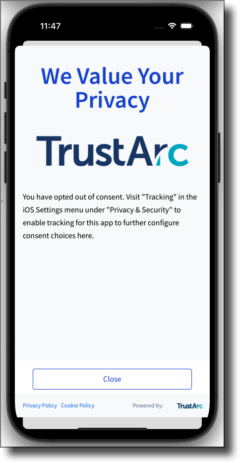 Sample Implementation / Usage – TrustArc Help Center