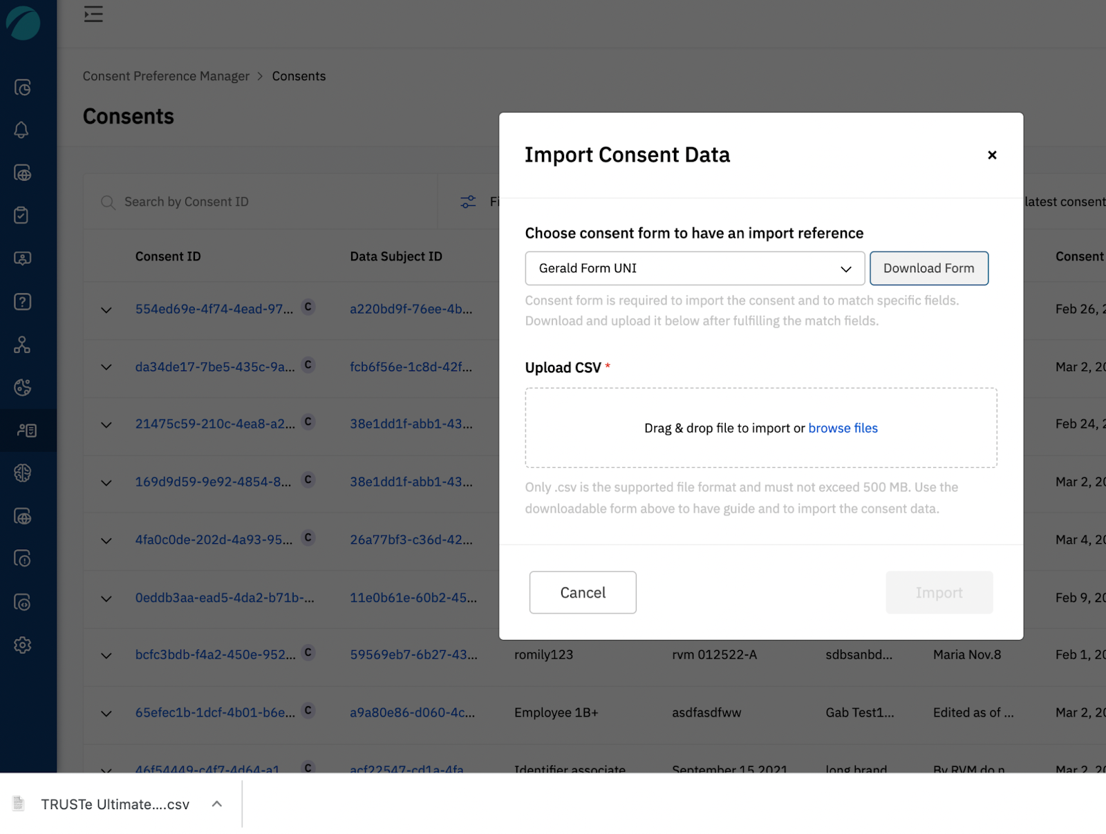 Consent & Preference Manager Release – February 07, 2022 – TrustArc ...