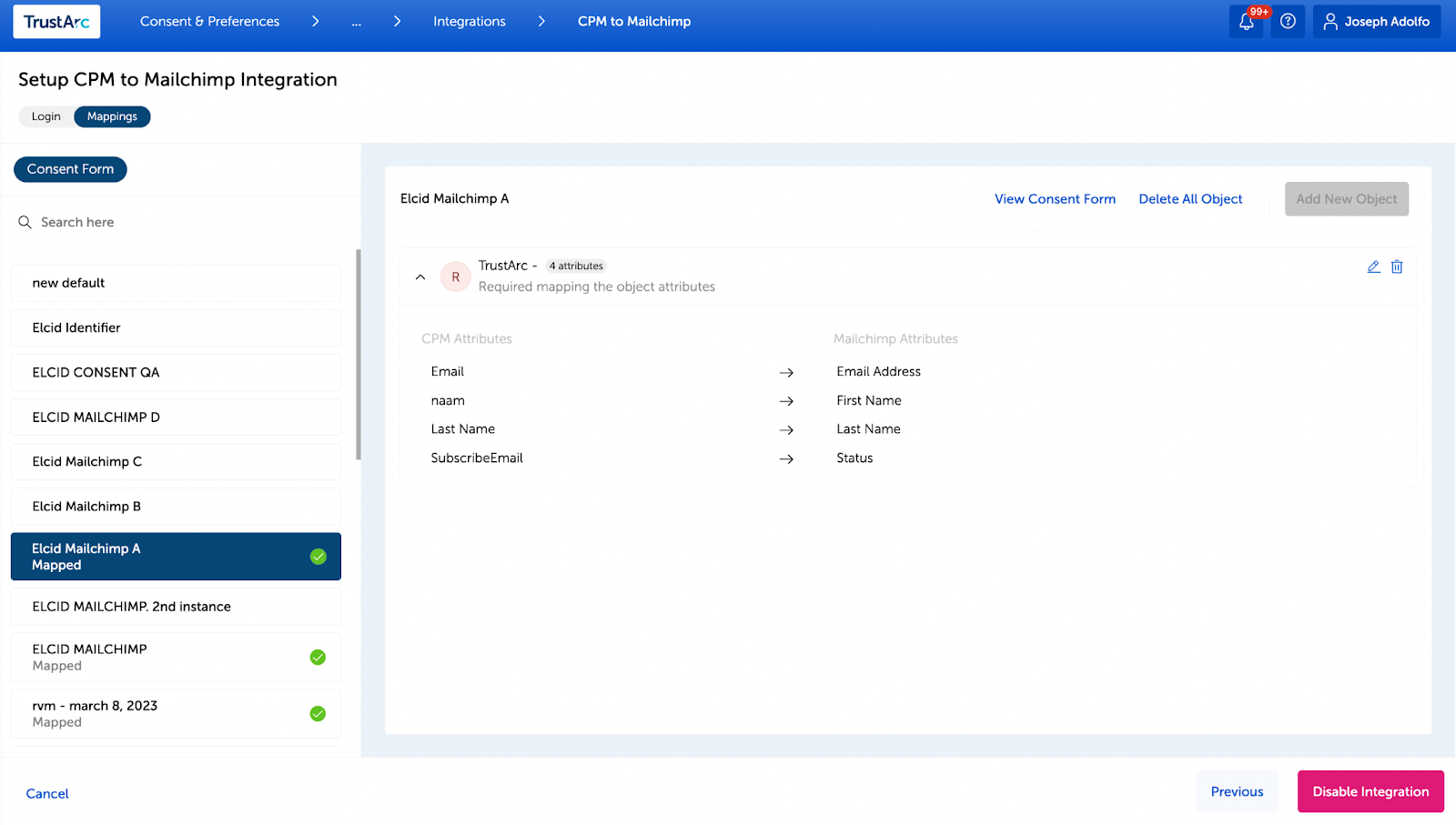 Consent & Preference Manager Release – March 20, 2023 – TrustArc Help ...
