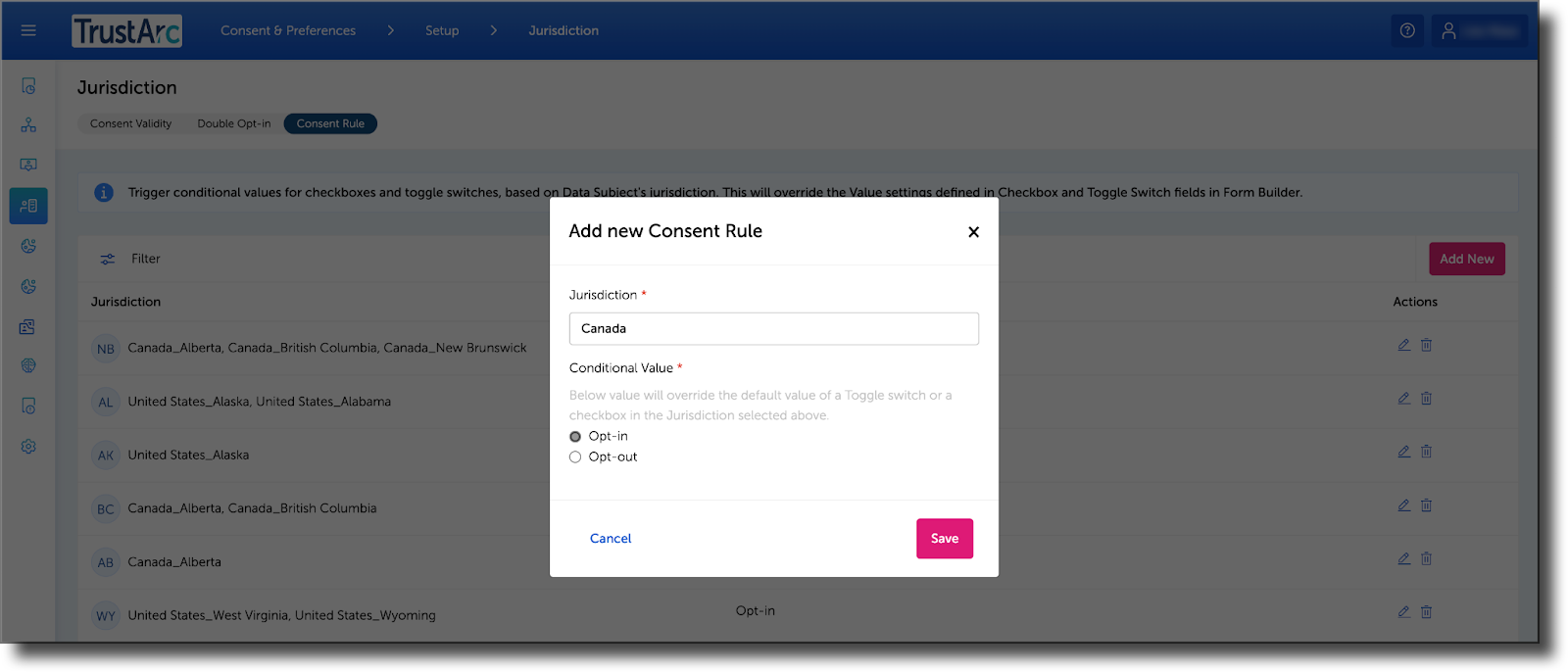 Consent & Preference Manager Release – February 20, 2024 – TrustArc ...