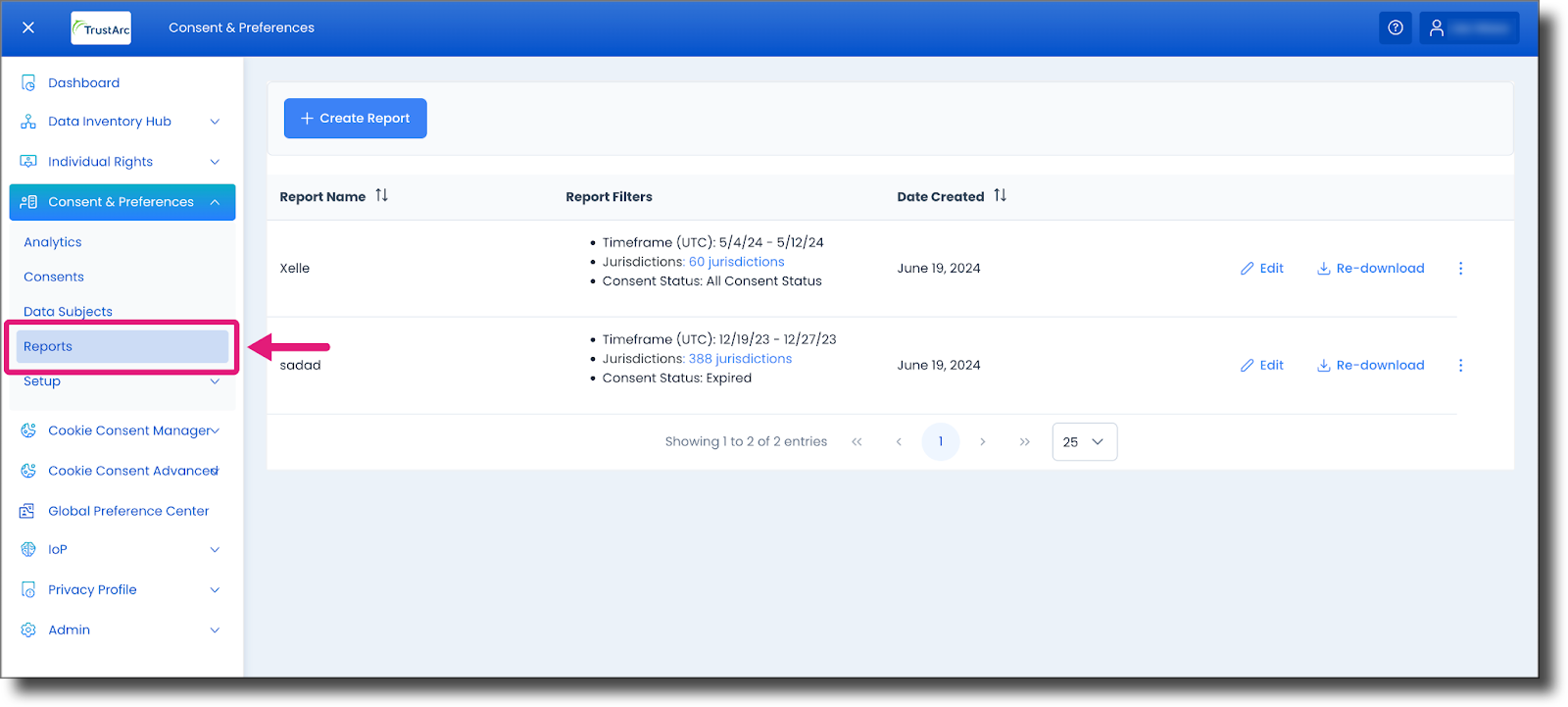 Consent & Preference Manager Release – July 25, 2024 – TrustArc Help Center