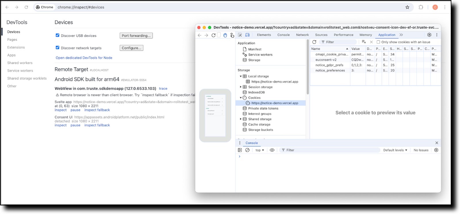 Sample Implementation/Usage – TrustArc Help Center