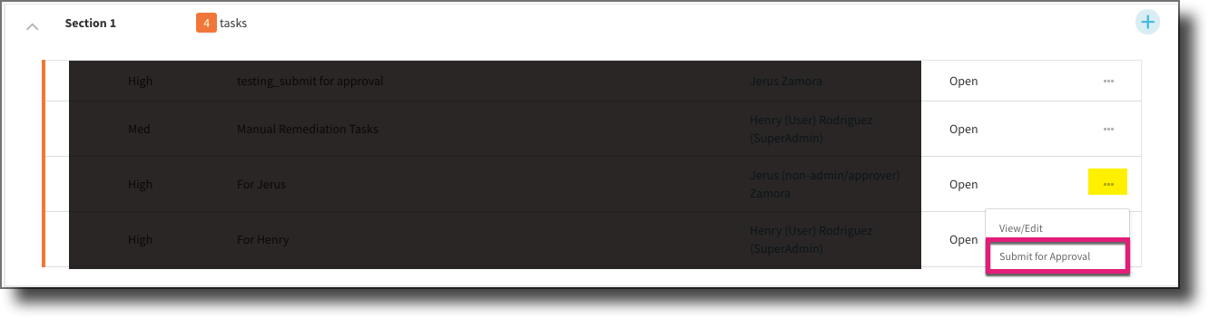 Completing an Assessment Task – TrustArc