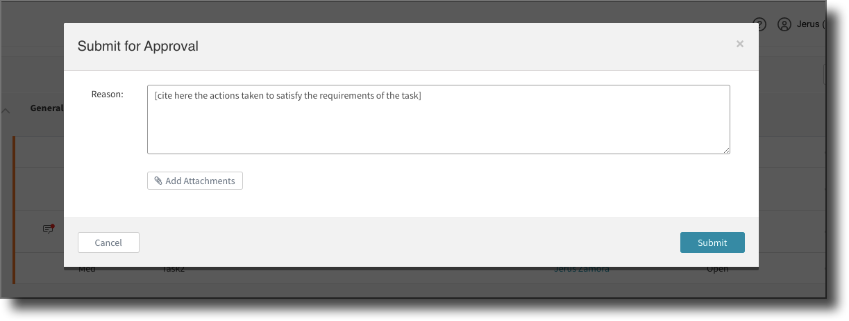 Completing an Assessment Task – TrustArc