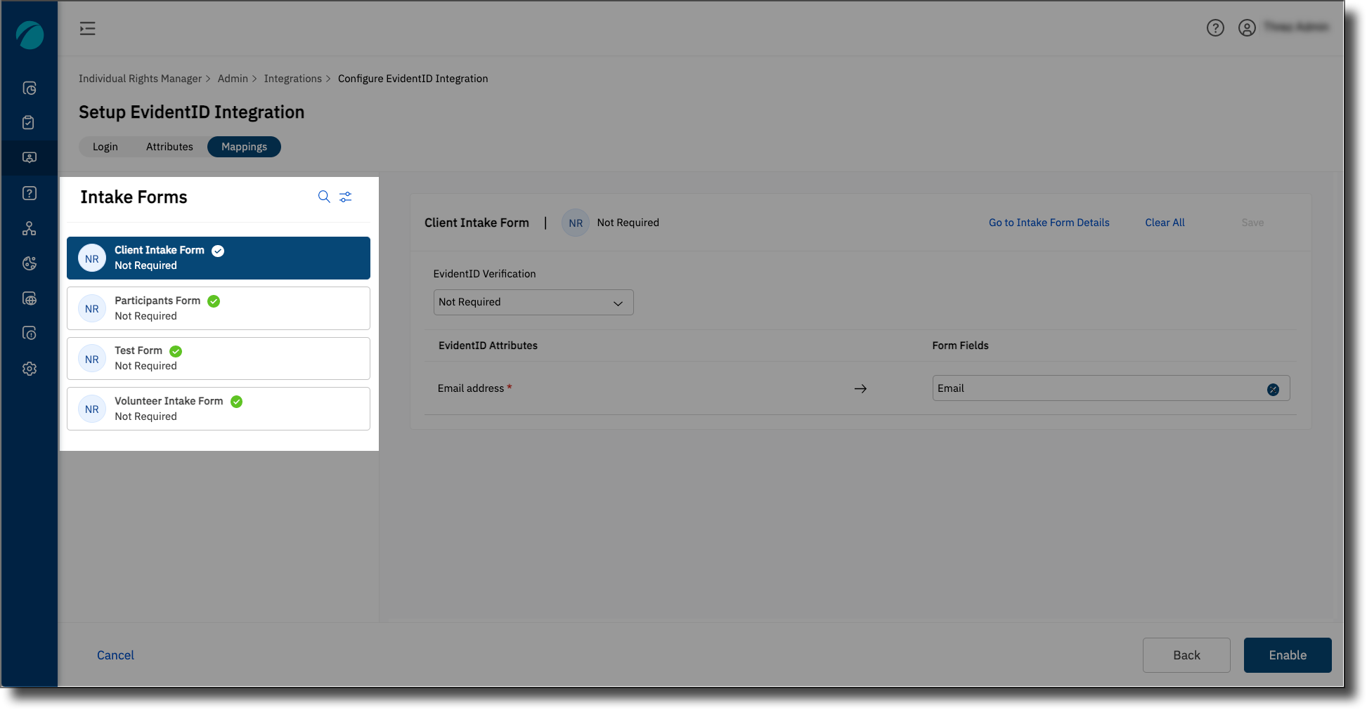 Evident ID to IRM Integration – TrustArc