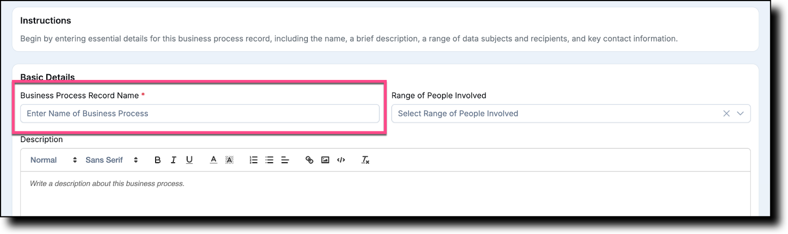 Governance Suite Release - November 26, 2025 – TrustArc Help Center