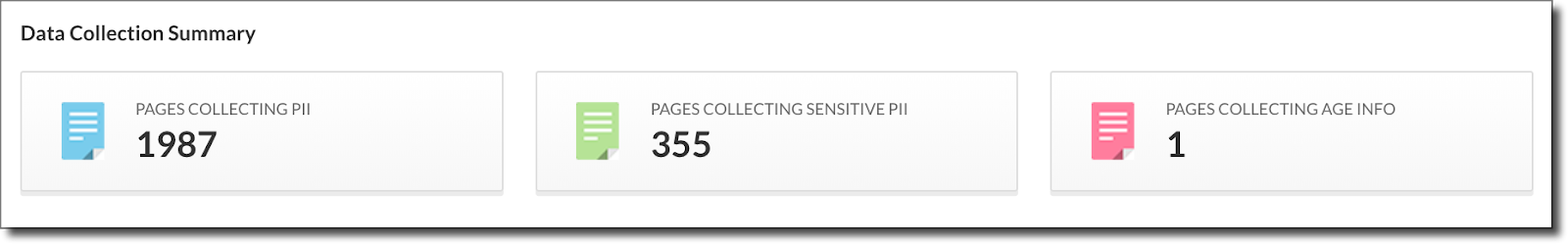 Data Collection Summary – TrustArc Help Center